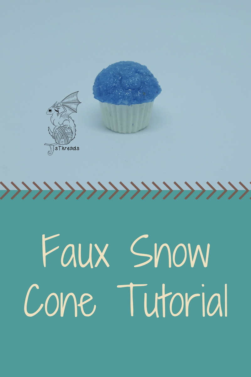 Faux Snow Cone Ice Tutorial Using Liquid Clay - JSThreads